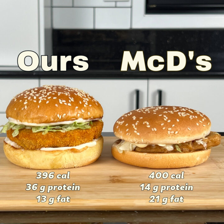 Healthy McChicken Sandwich - Better Cheat Meals