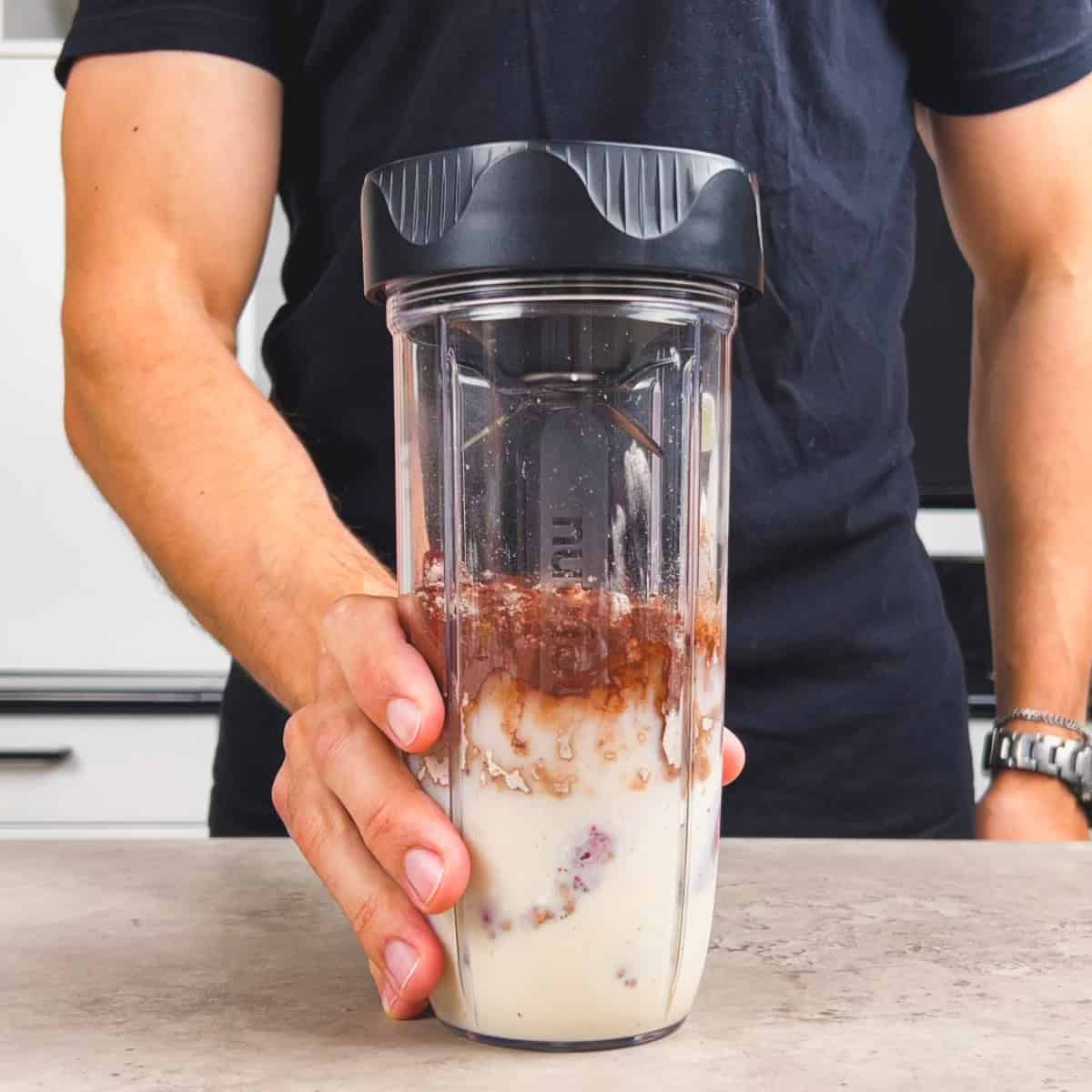 Chocolate Strawberry Protein Shake - Better Cheat Meals