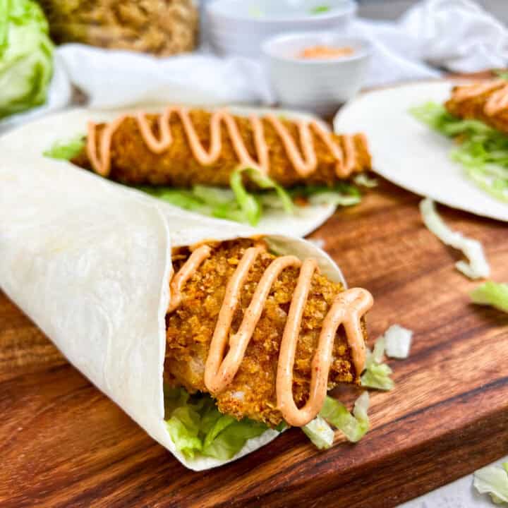 Spicy Chicken Wrap - Better Cheat Meals