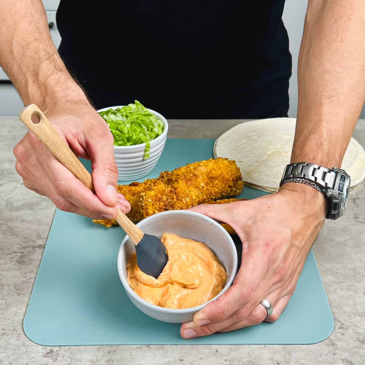 Spicy Greek Yogurt Sauce - Better Cheat Meals