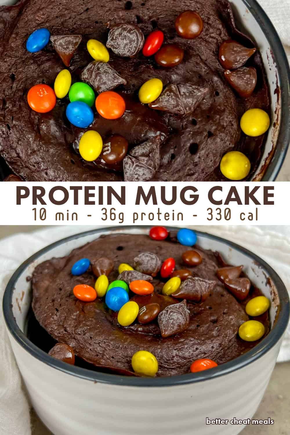 Chocolate Protein Mug Cake 1 Minute Better Cheat Meals