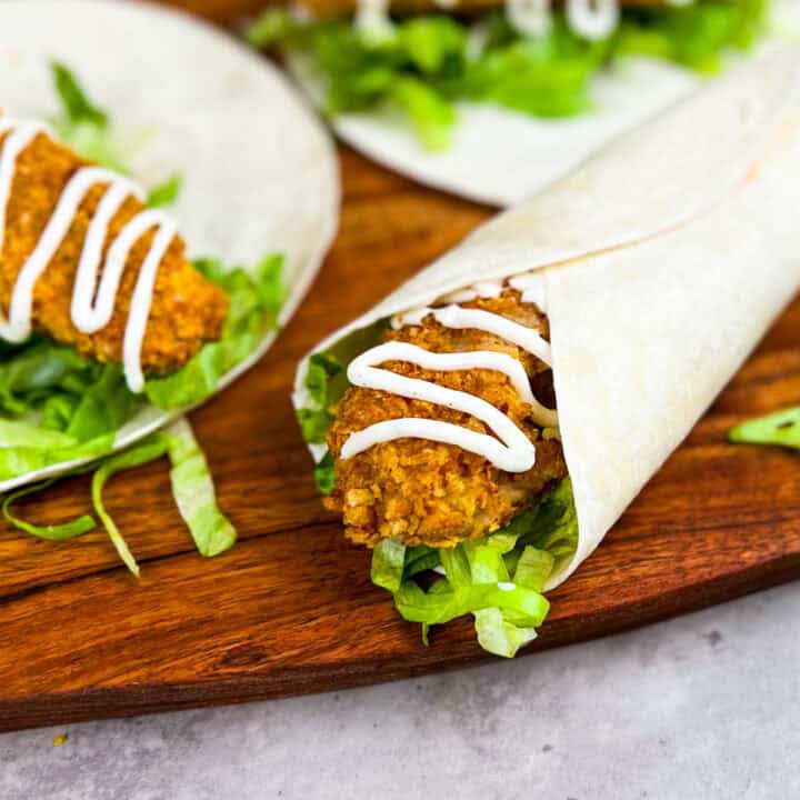 McDonald's Snack Wrap [Healthy Copycat] - Better Cheat Meals