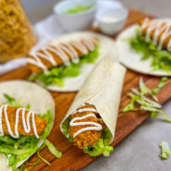 McDonald's Snack Wrap [Healthy Copycat] - Better Cheat Meals