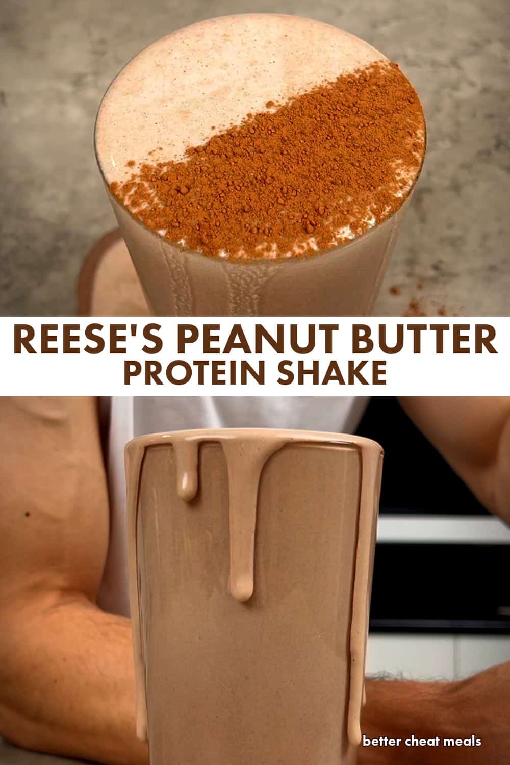 Reese's Shredding Protein Shake - Better Cheat Meals