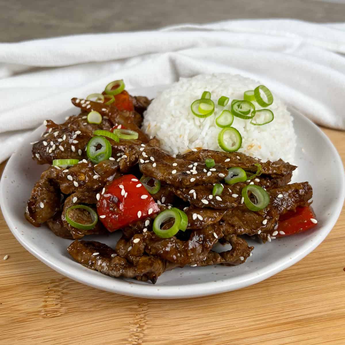 Healthy Panda Express Beijing Beef & Rice - Better Cheat Meals