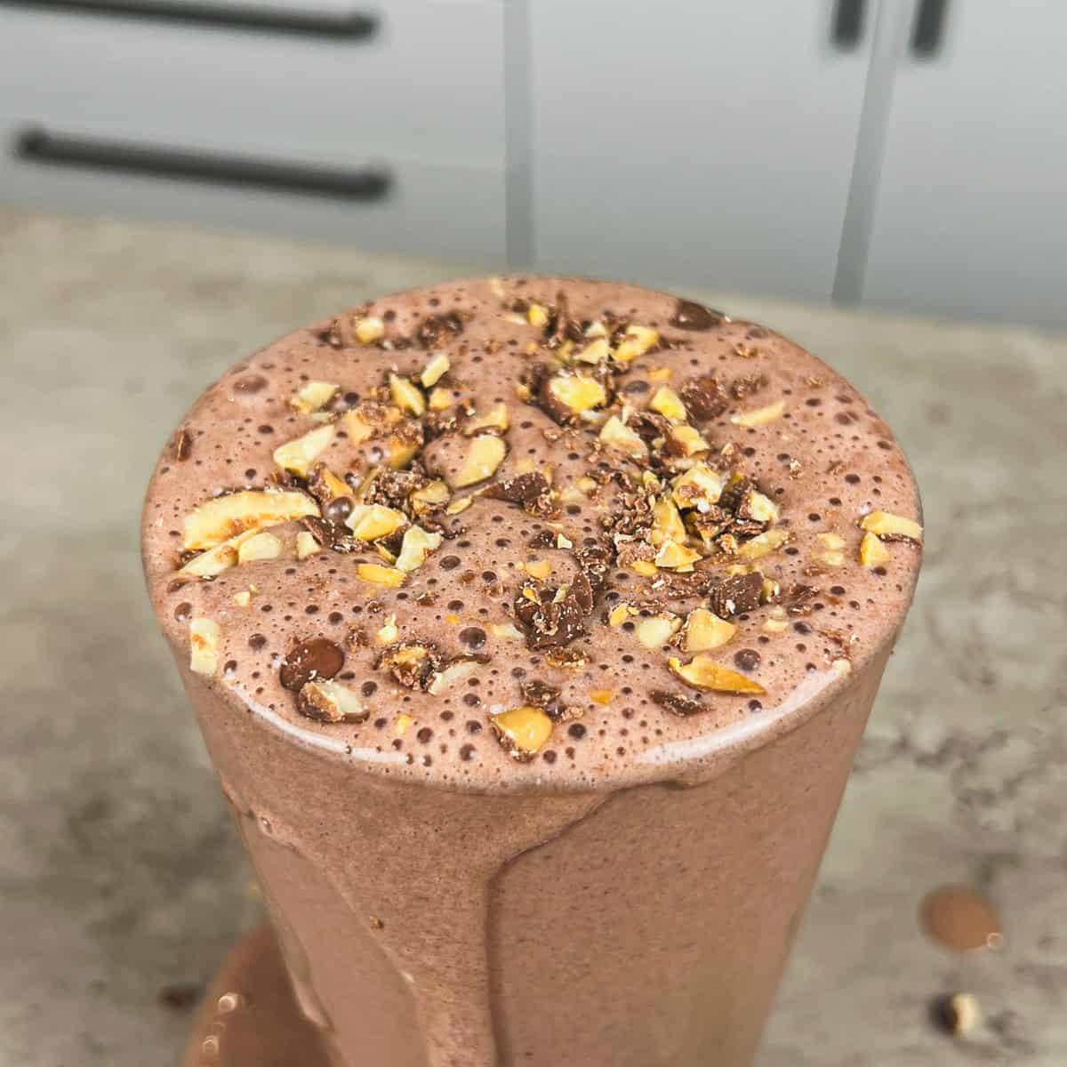 Snickers Shredding Protein Shake - Better Cheat Meals