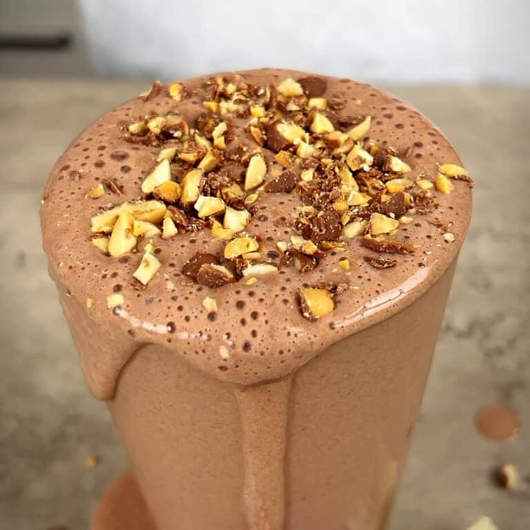 Snickers Shredding Protein Shake - Better Cheat Meals