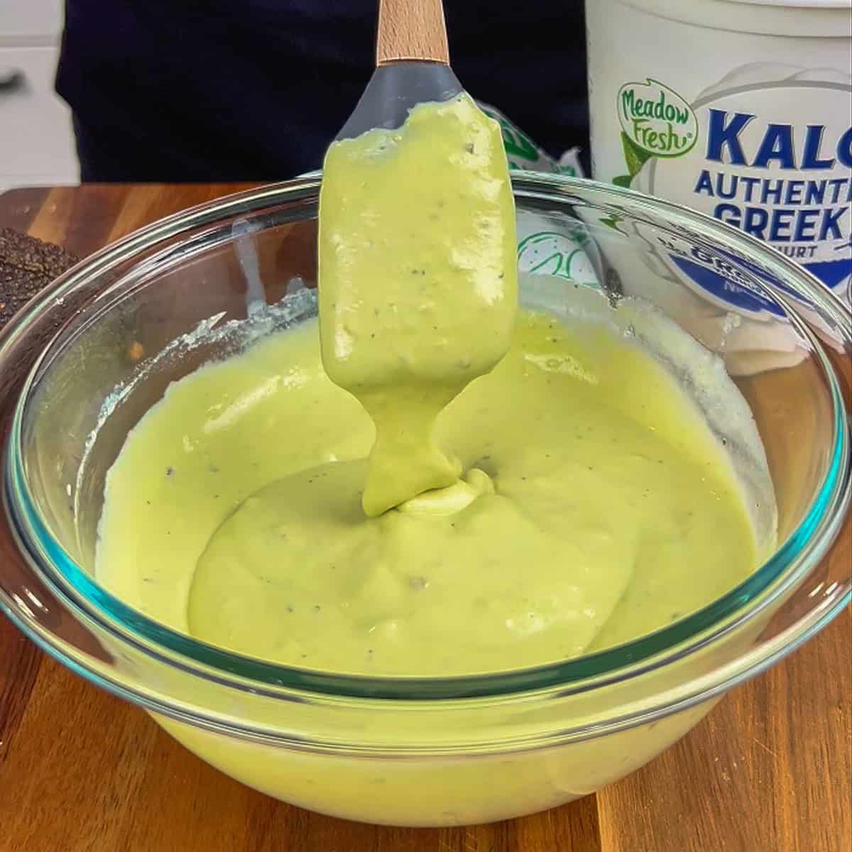 Low-Calorie Avocado Ranch - Better Cheat Meals